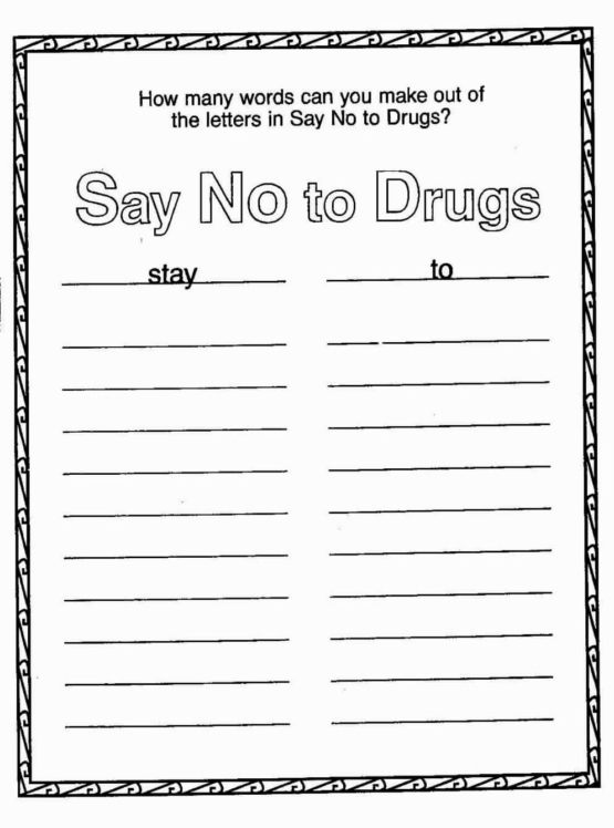 20 Free Red Ribbon Week Coloring Pages To Print