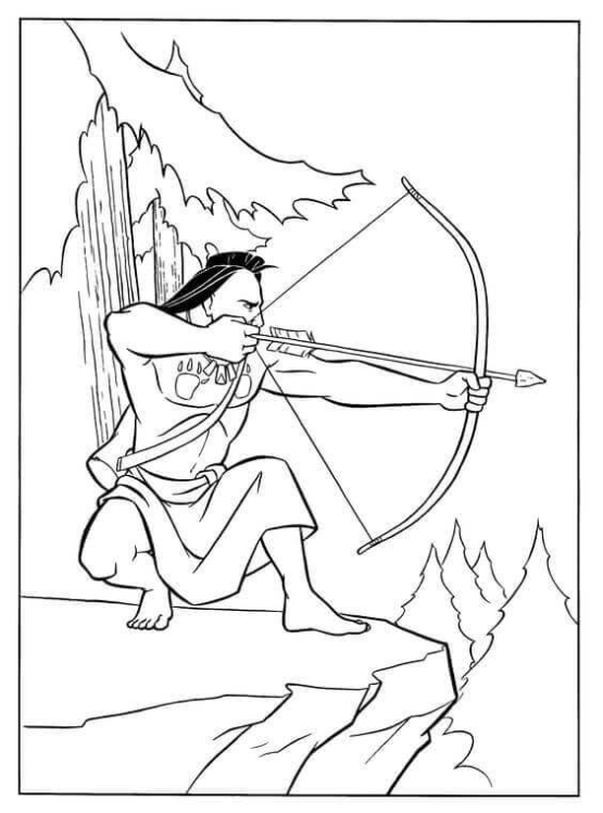 30 Free Printable Native American Coloring Pages