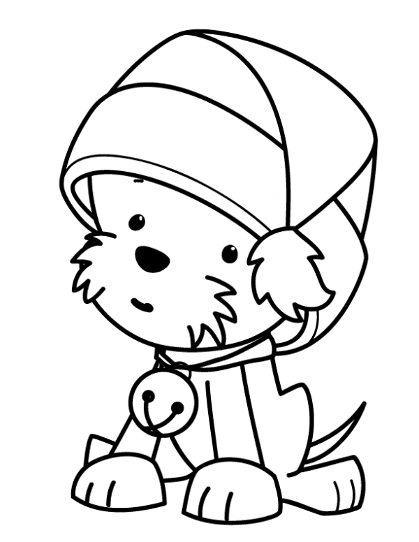 20 Free Christmas Coloring Pages For Preschoolers Printable