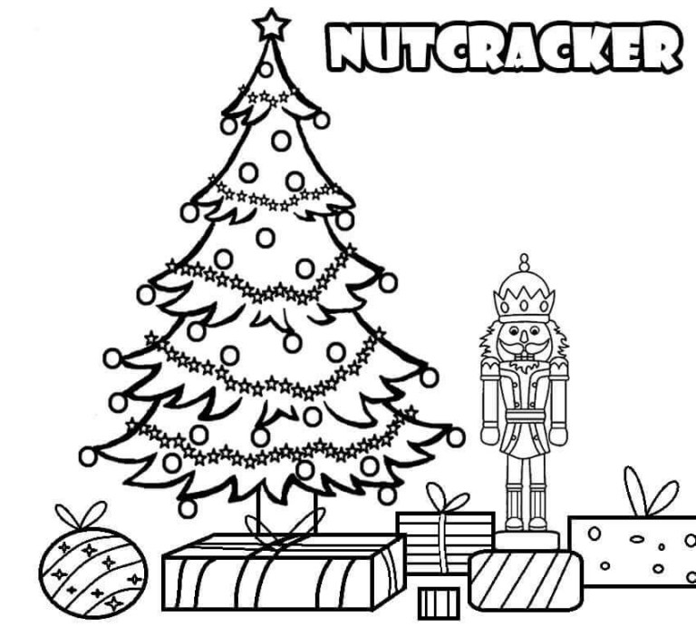 25 Free Nutcracker Coloring Pages Printable