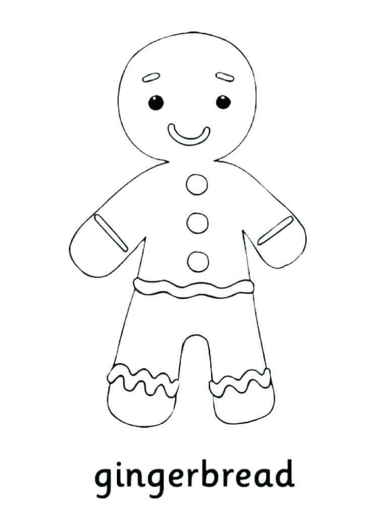 20 Free Christmas Coloring Pages For Preschoolers Printable