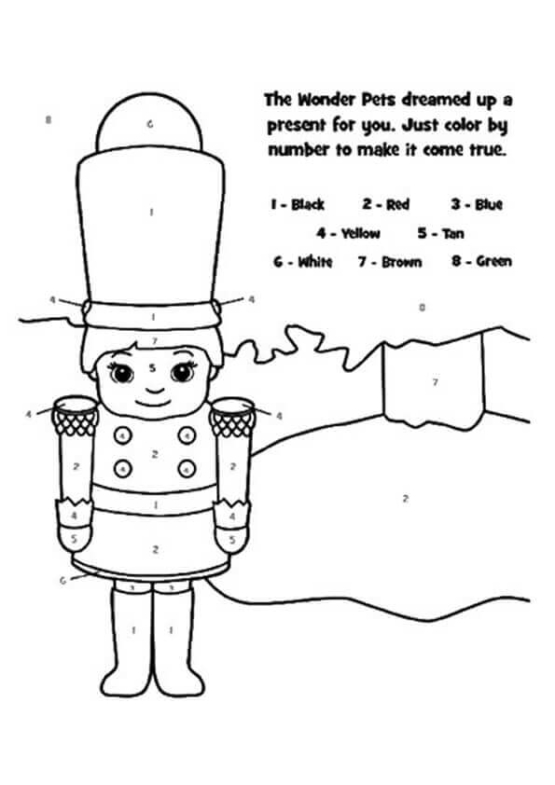 25 Free Nutcracker Coloring Pages Printable