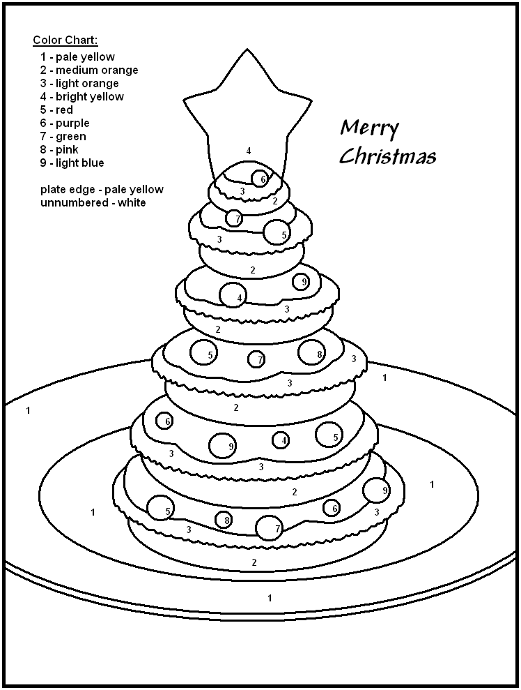 Free Printable Christmas Color By Number Activity Sheets And Coloring Pages Free Printable Christmas Color By Number Activity Sheets And Coloring Pages