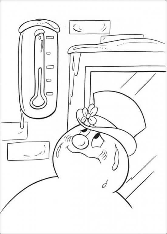 27 Free Frosty The Snowman Coloring Pages Printable