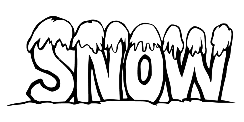 20 Free Snow Coloring Pages Printable