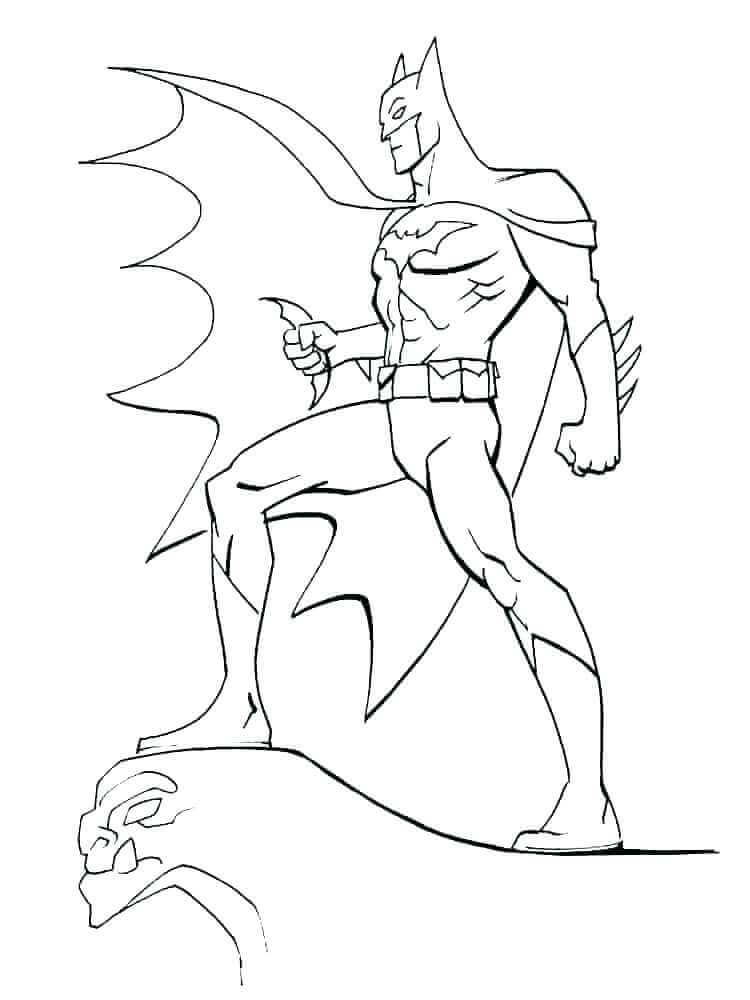 30 Free Batman Coloring Pages Printable