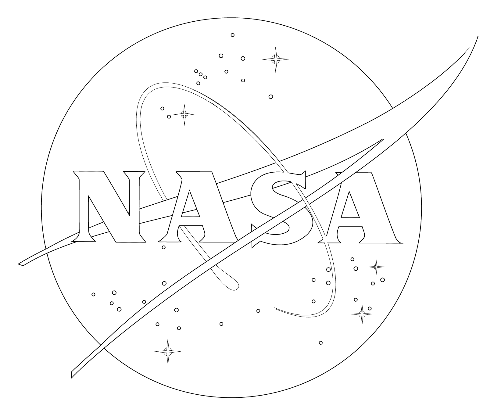 20 Free Space Coloring Pages Printable – ScribbleFun