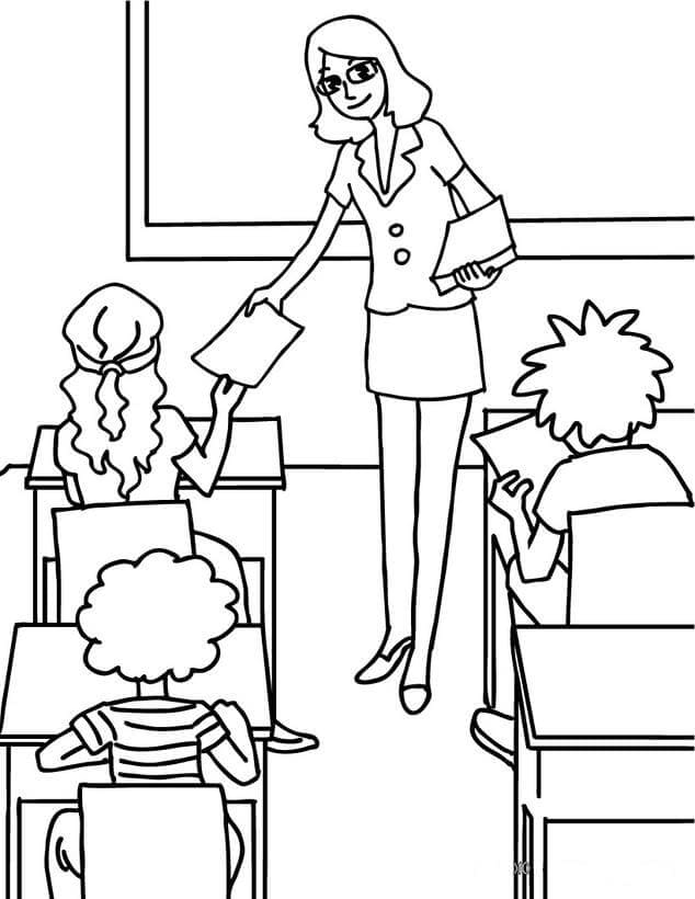 25 Free Teacher Appreciation Week Coloring Pages Printable – ScribbleFun