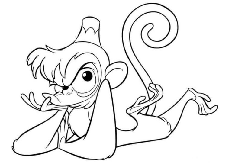 30 Free Printable Aladdin Coloring Pages - disneys aladdin coloring ...