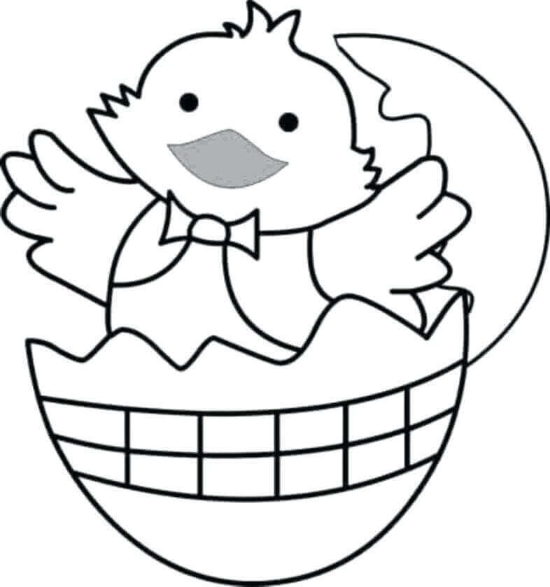 20 Free Easter Chick Coloring Pages Printable