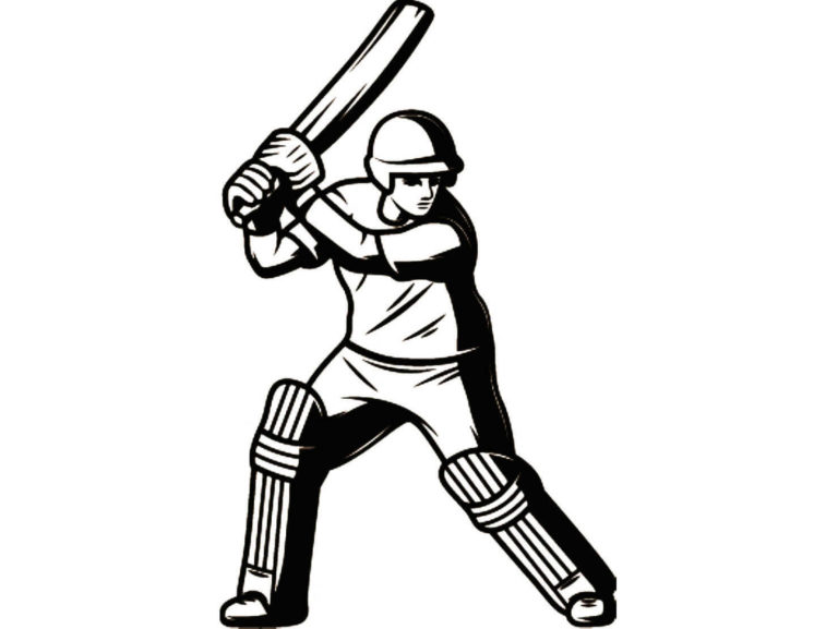 21 Free Cricket Coloring Pages Printable