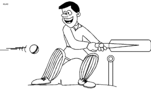 21 Free Cricket Coloring Pages Printable