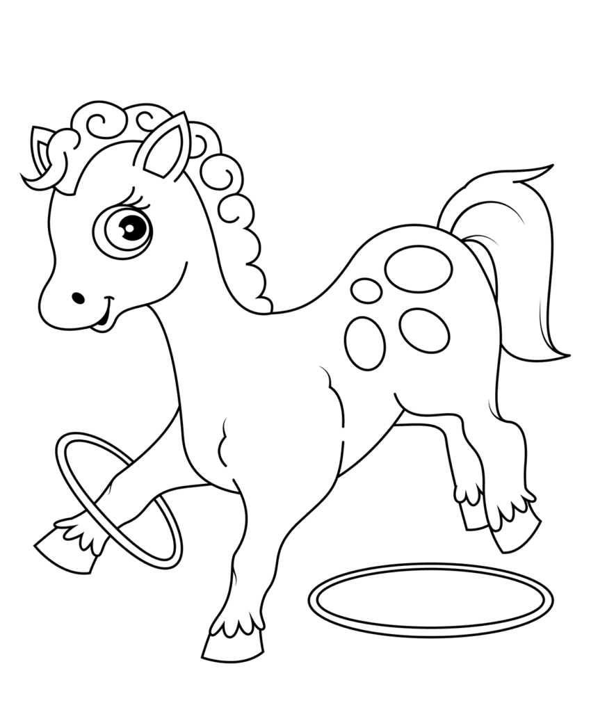 35 Free Horse Coloring Pages Printable