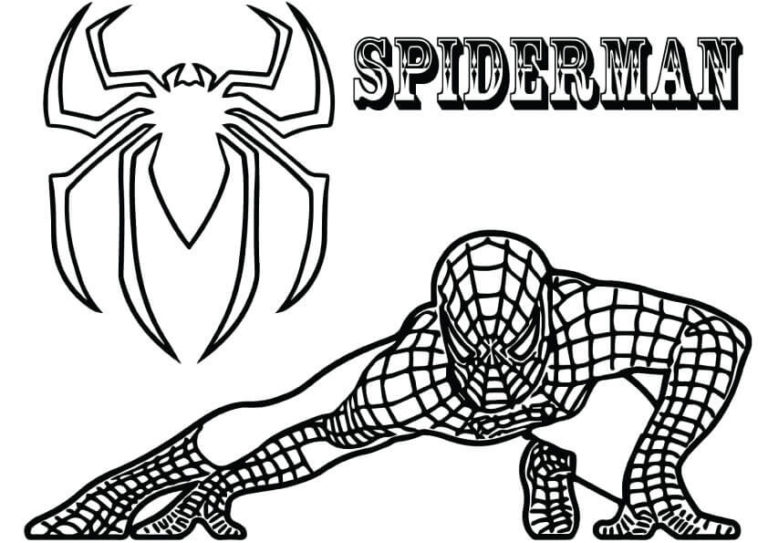 30 Free Spider Man Coloring Pages Printable