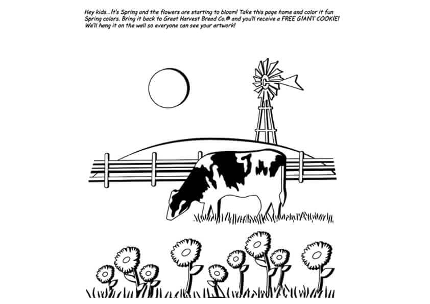 30 Free Cow Coloring Pages Printable