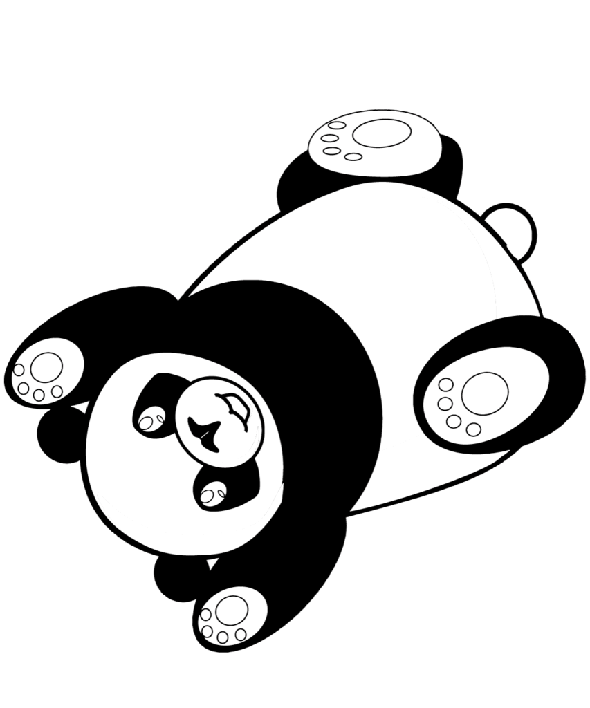 30 Free Panda Coloring Pages Printable