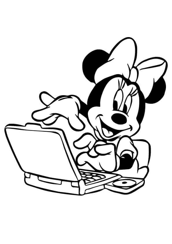 35 Free Minnie Mouse Coloring Pages Printable