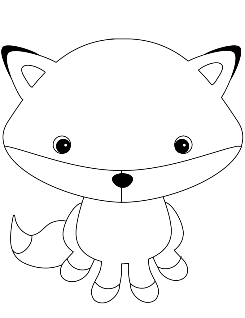 35 Free Fox Coloring Pages Printable