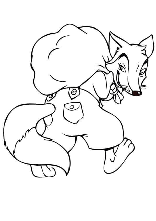 35 Free Fox Coloring Pages Printable