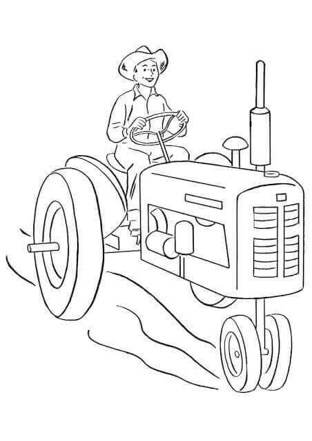 30 Free Farm Coloring Pages Printable