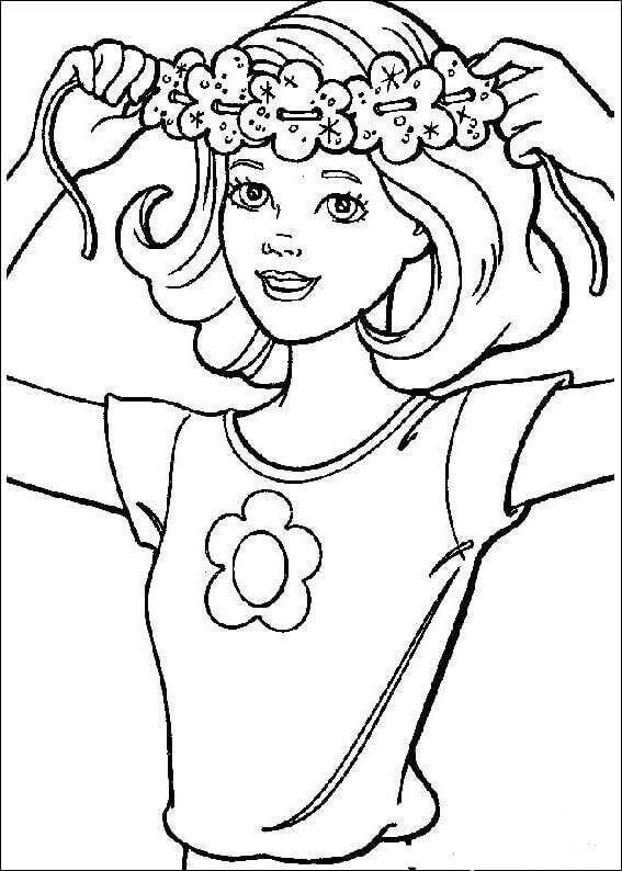 40 Free Barbie Coloring Pages Printable