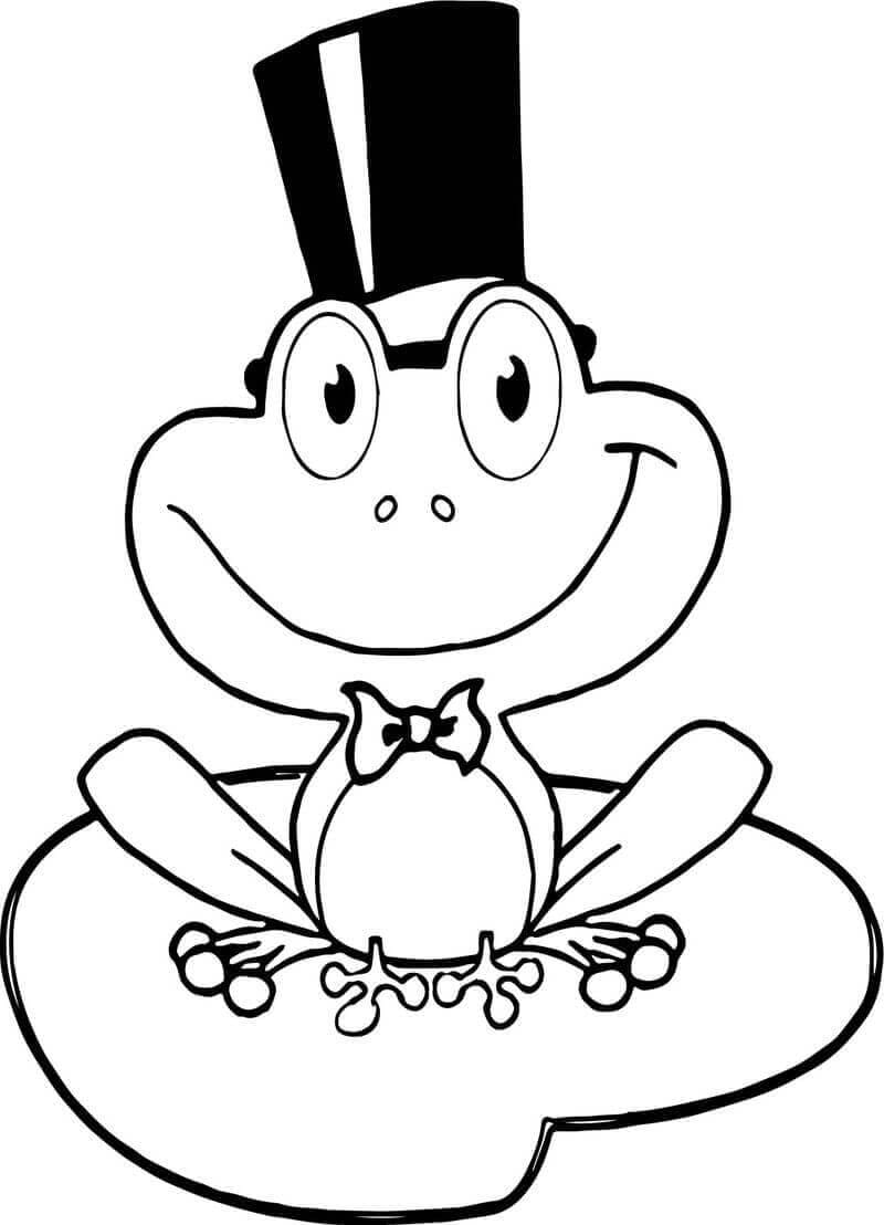 35 Free Frog Coloring Pages Printable