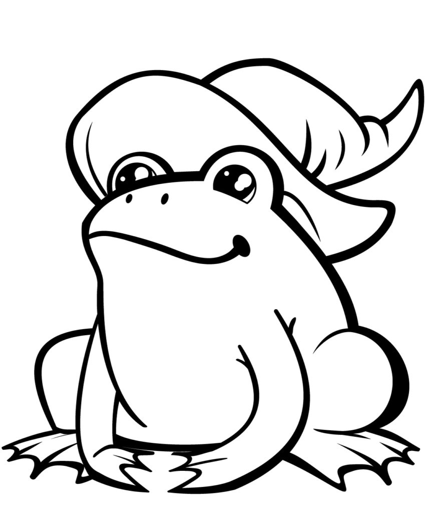 35 Free Frog Coloring Pages Printable