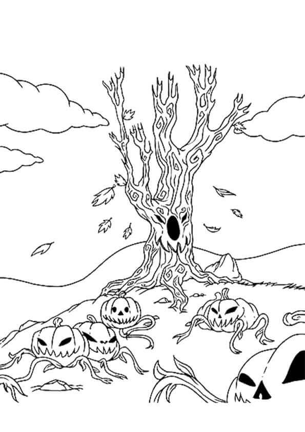 30 Free Pumpkin Patch Coloring Pages Printable