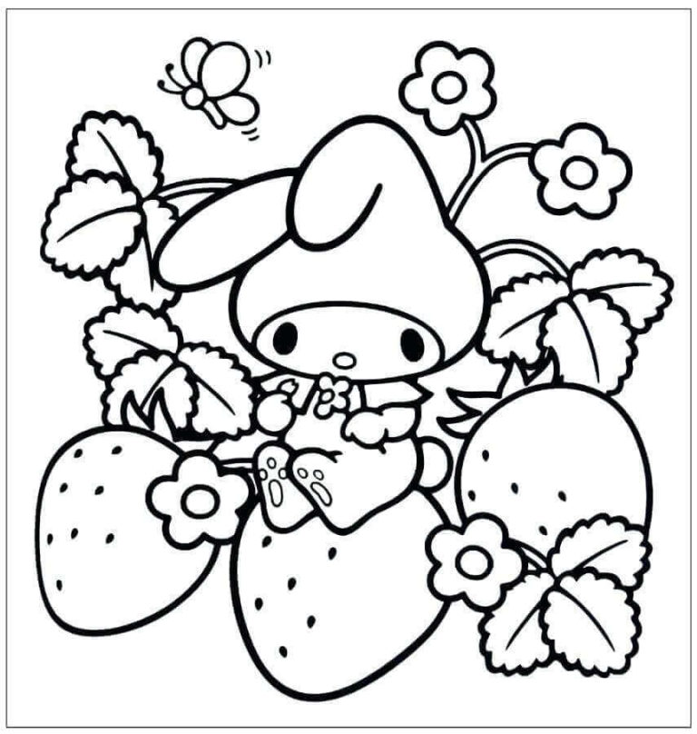 30 Free Cute Coloring Pages Printable