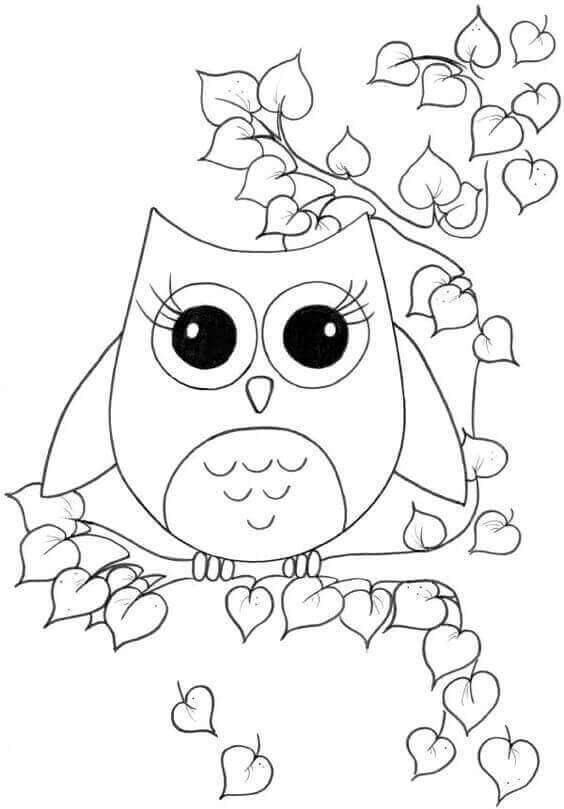30 Free Cute Coloring Pages Printable