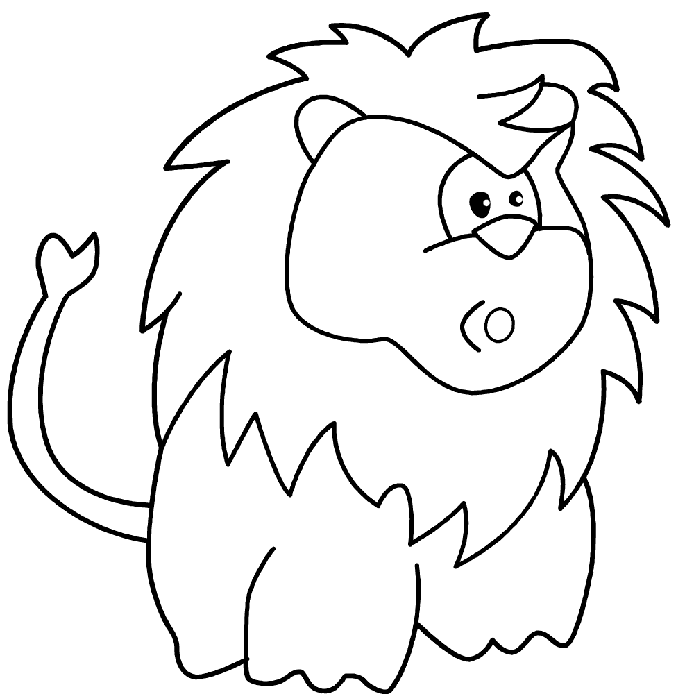 35 Free Lion Coloring Pages Printable