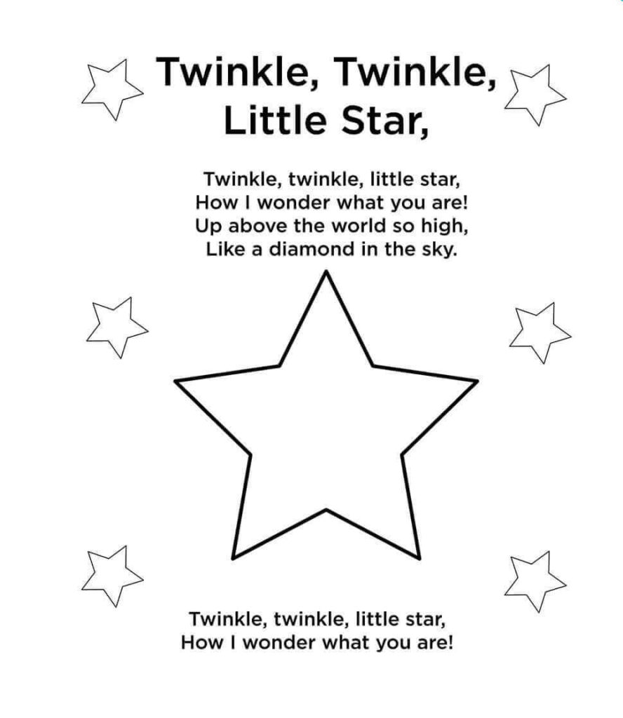 30 Free Star Coloring Pages Printable