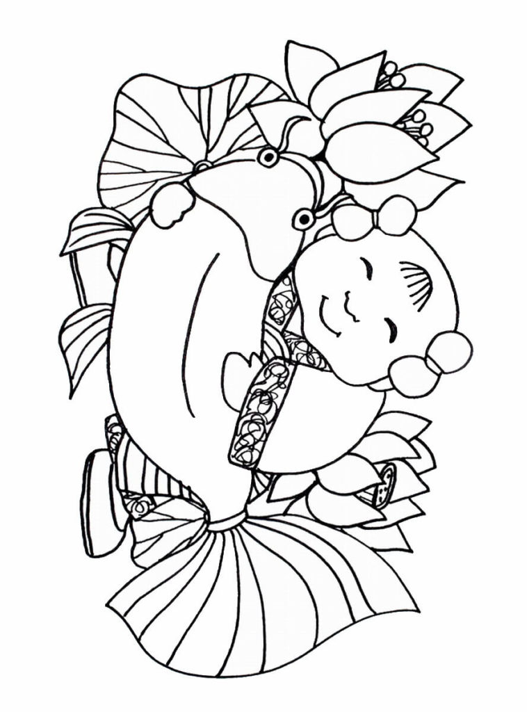29 Free Chinese New Year Coloring Pages Printable