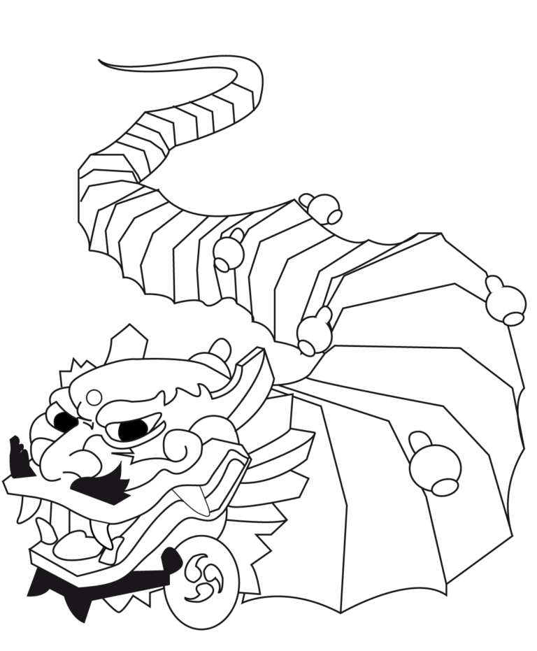 29 Free Chinese New Year Coloring Pages Printable