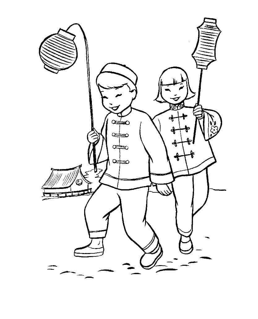 29 Free Chinese New Year Coloring Pages Printable