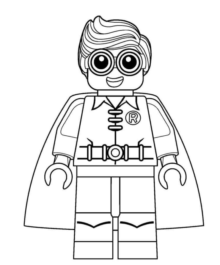 33 Free Printable Lego Coloring Pages