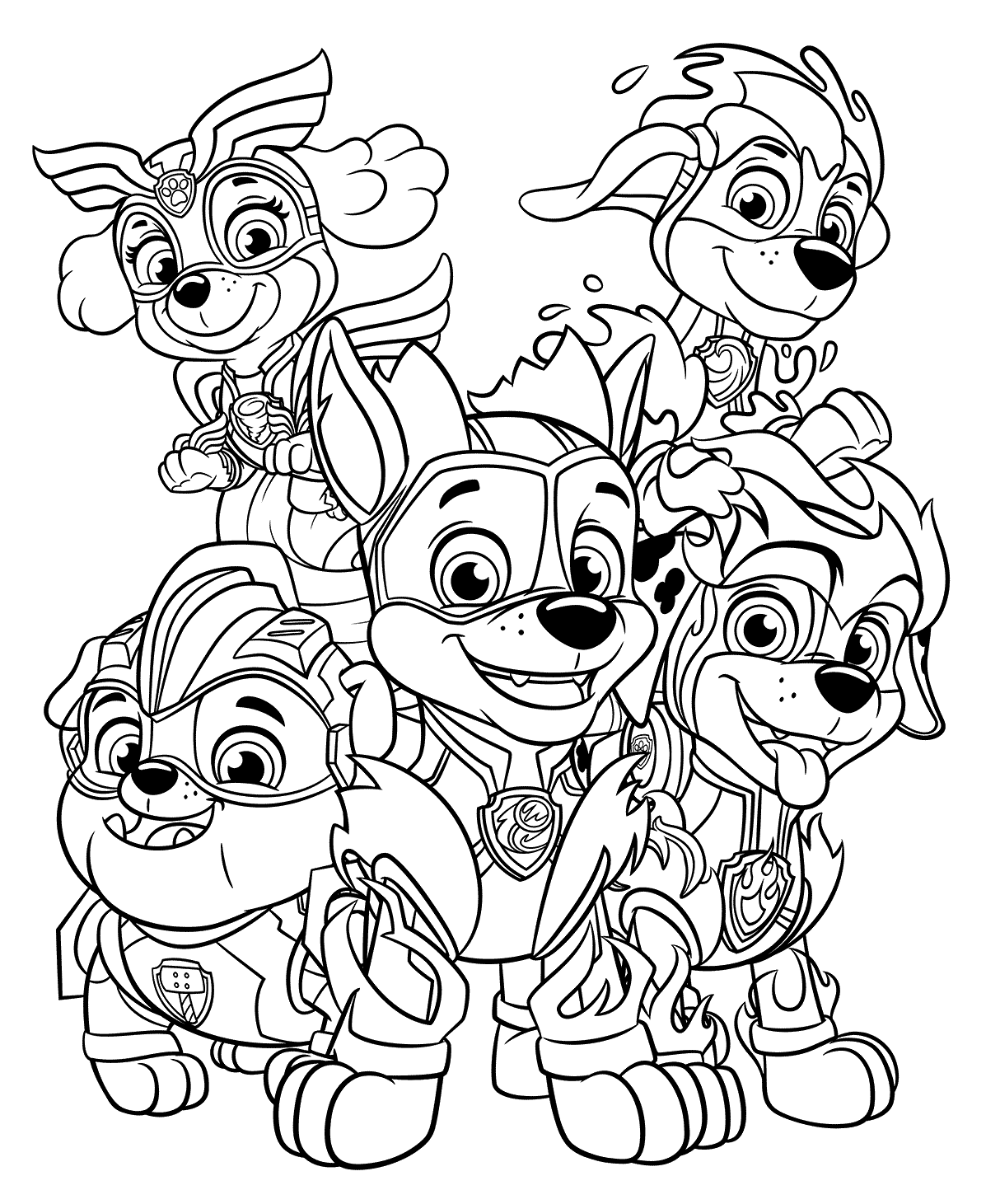 10 Free Paw Patrol Mighty Pups Coloring Pages Printable ScribbleFun 10 Free Paw Patrol Mighty Pups Coloring Pages Printable ScribbleFun