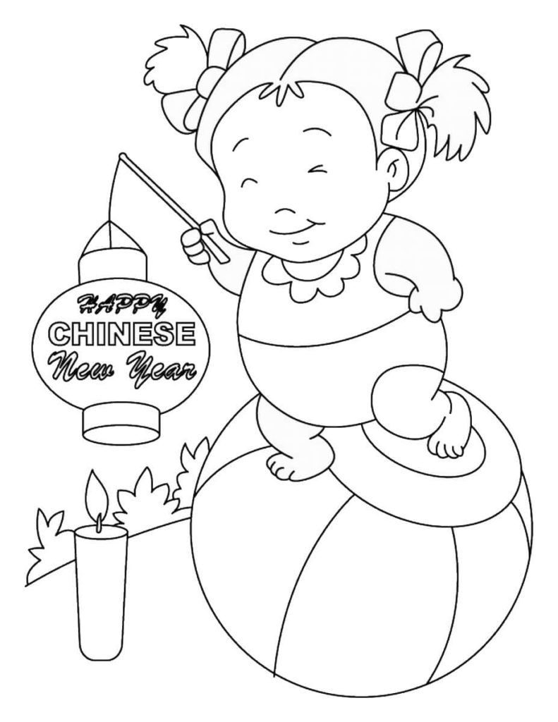 29 Free Chinese New Year Coloring Pages Printable – ScribbleFun