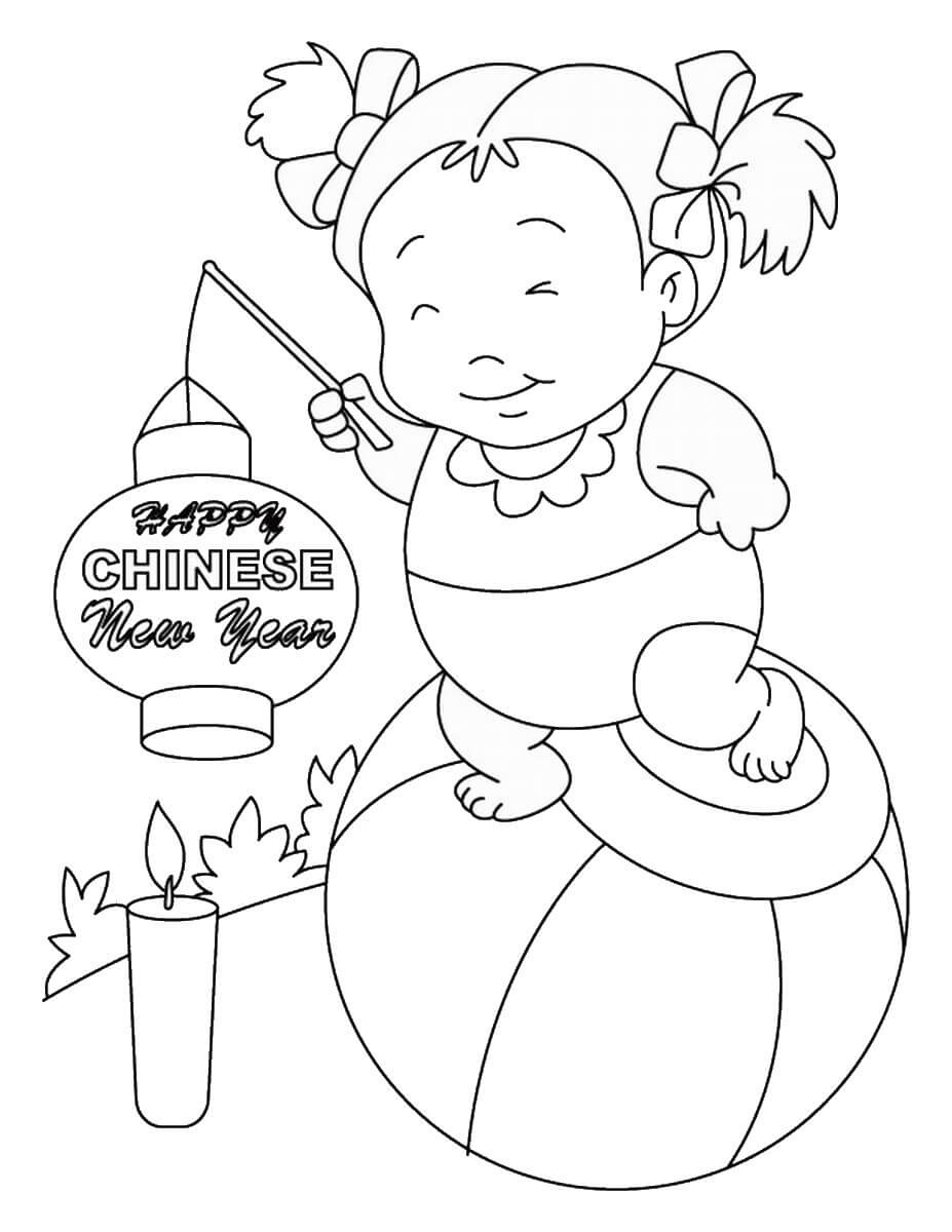 29 Free Chinese New Year Coloring Pages Printable