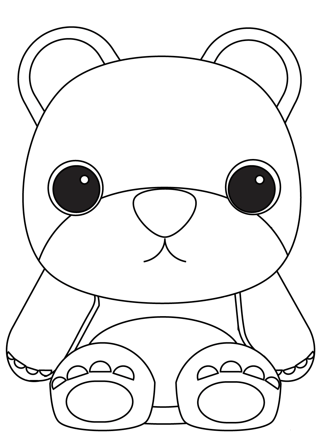 35 Free Teddy Bear Coloring Pages Printable