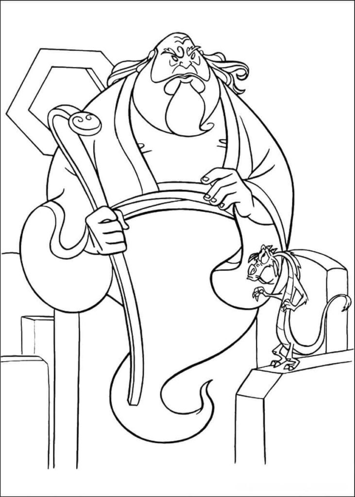 35 Free Mulan Coloring Pages Printable