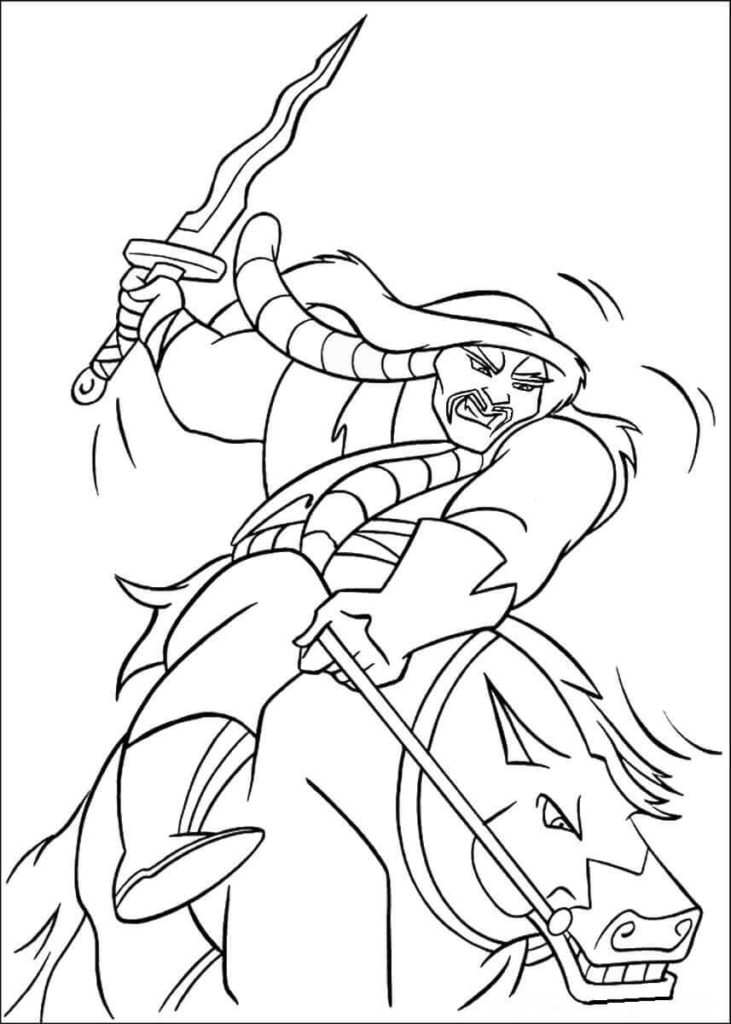 35 Free Mulan Coloring Pages Printable