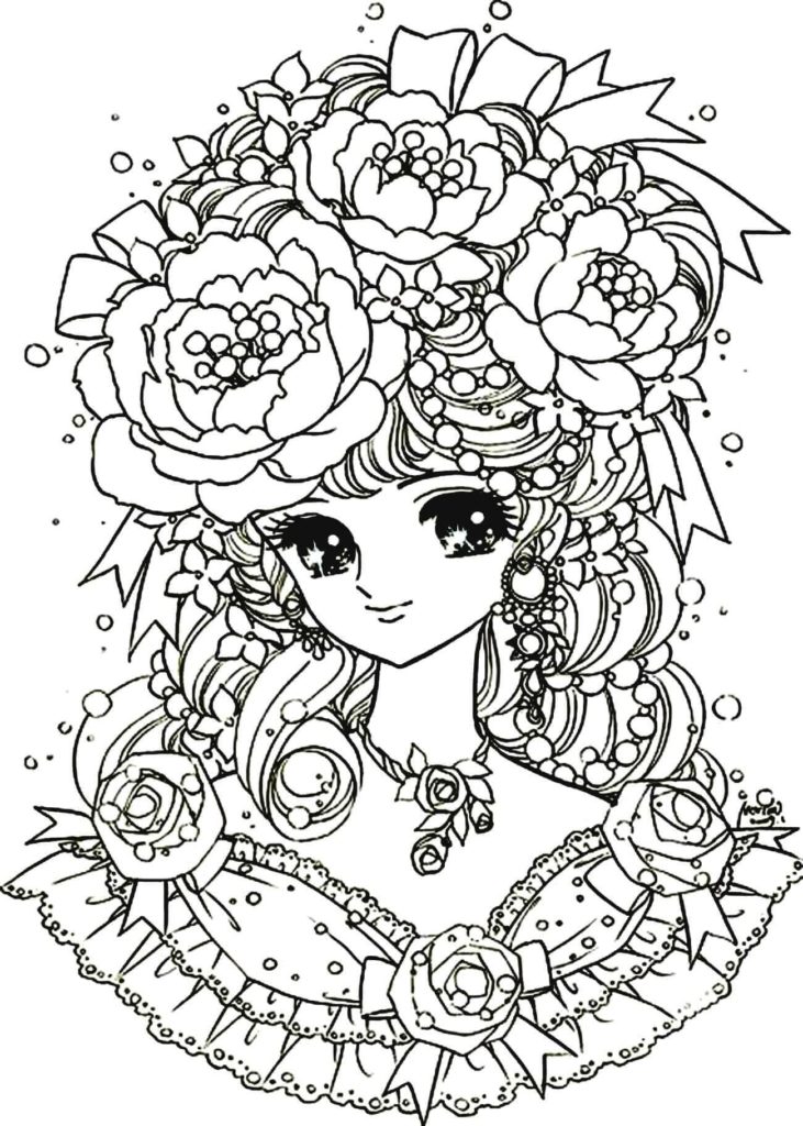 34 Free Anime Coloring Pages Printable