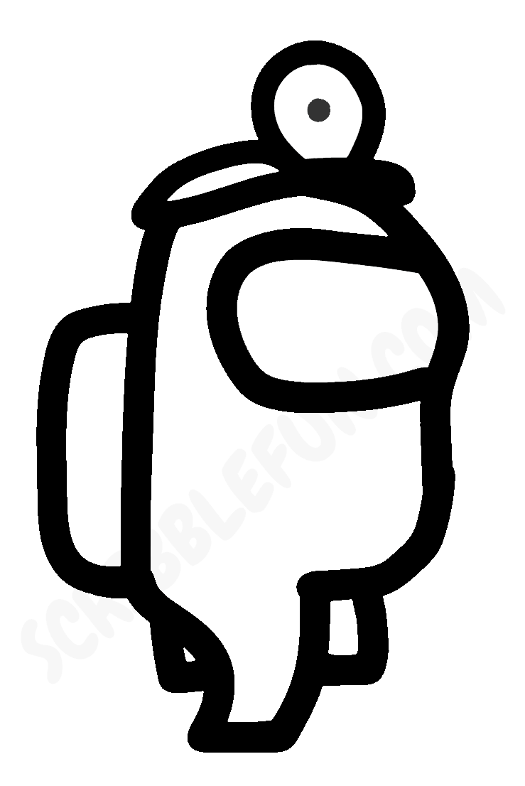 48 Free Among Us Coloring Pages Printable – ScribbleFun