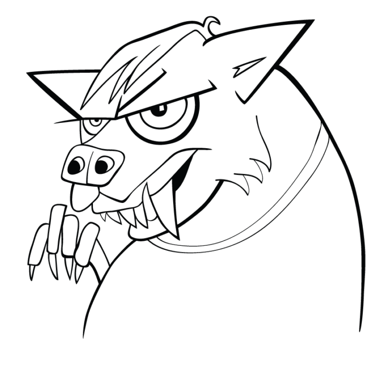 25 Free Werewolf Coloring Pages Printable