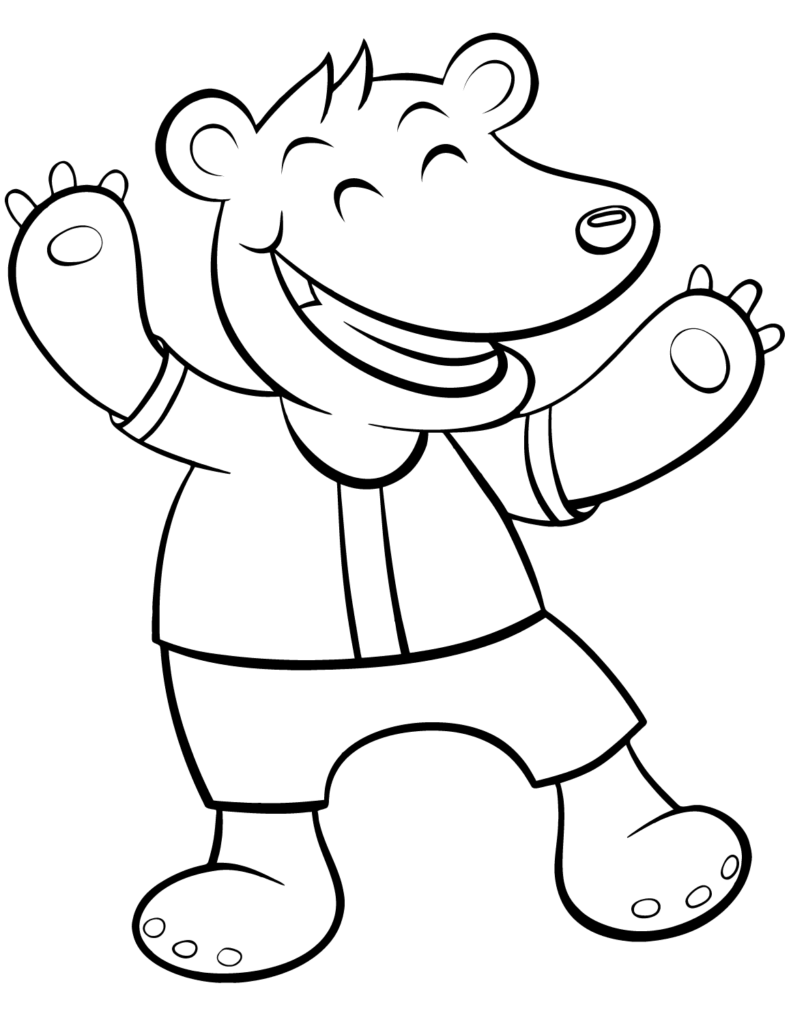 35 Free Bear Coloring Pages Printable
