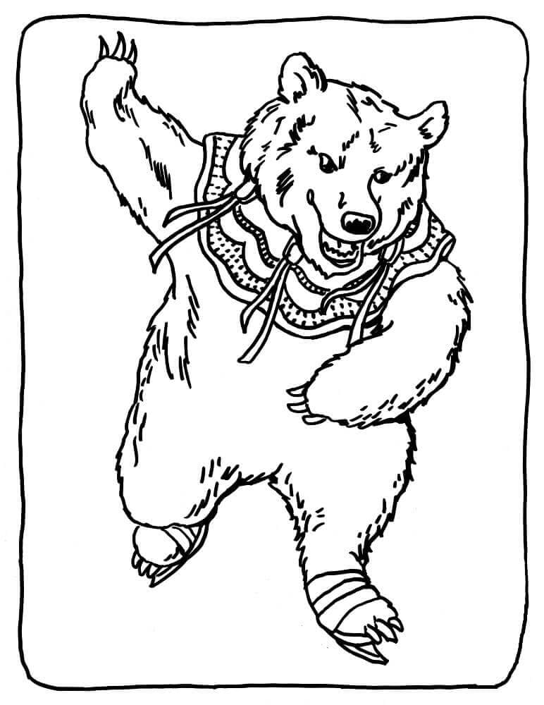 35 Free Bear Coloring Pages Printable