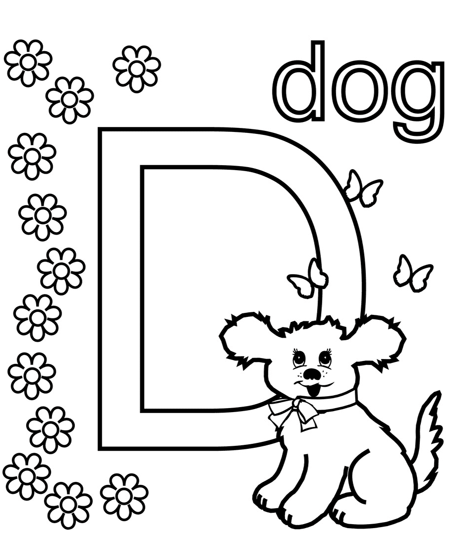 30 Free ABC Coloring Pages Printable (A to Z coloring pages)