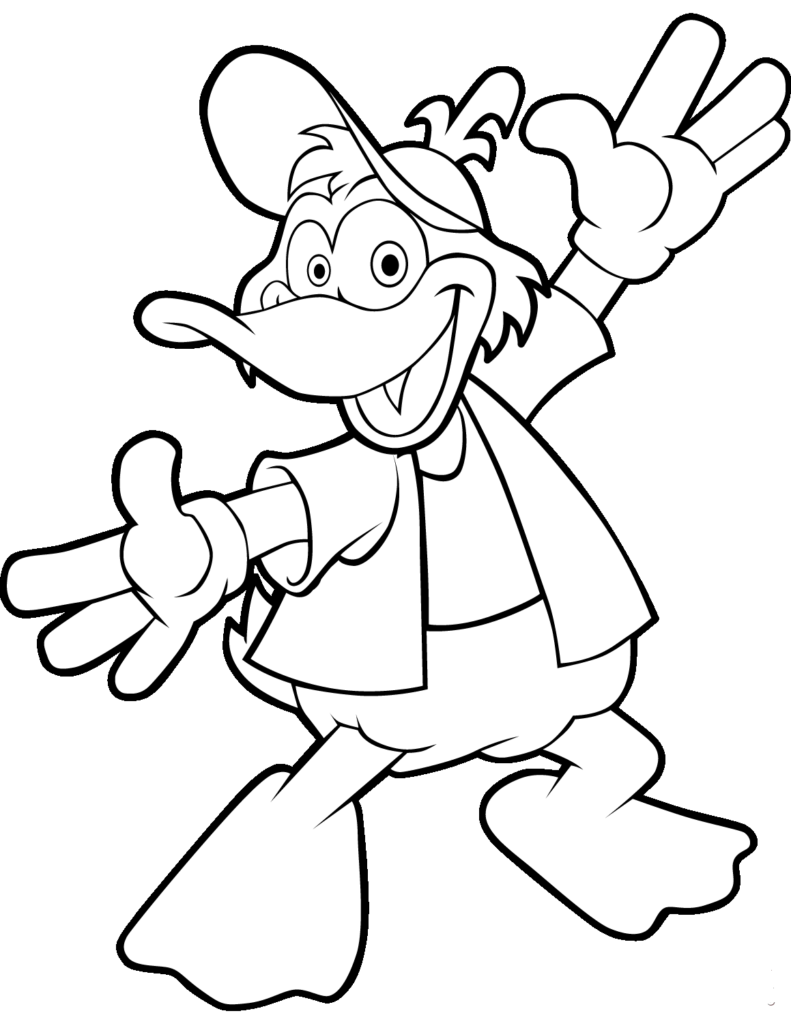 36 Free Duck Coloring Pages Printable