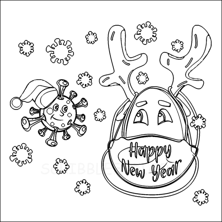 20 Free Chinese New Year 2021 Coloring Pages Printable